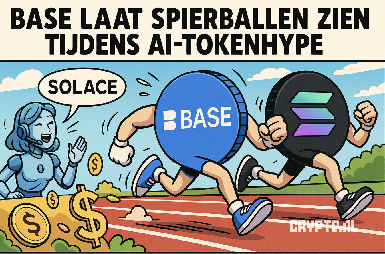 Base laat spierballen zien tijdens AI-tokenhype