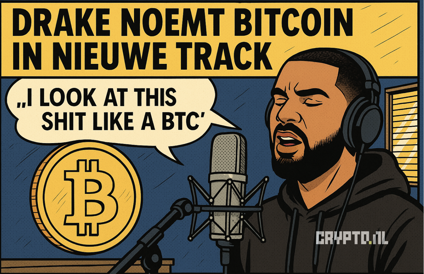 Drake noemt Bitcoin in nieuwe track – toeval of teken van iets groters?