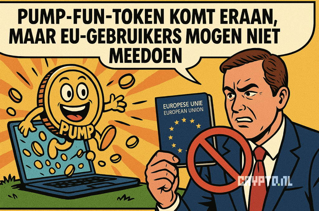 Pump.fun-token komt eraan, maar EU-gebruikers mogen niet meedoen